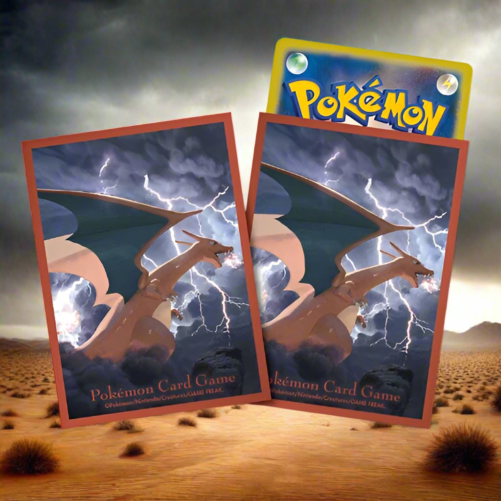 Pokemon Japan Charizard Sleeves – GoldenFishGames