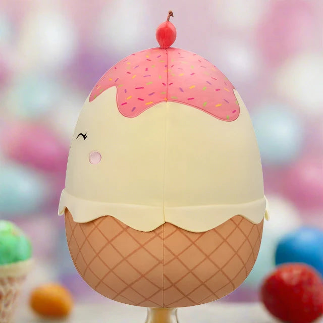 Squishmallow (14" Shannon the Vanilla Ice Cream Sundae) – GoldenFishGames